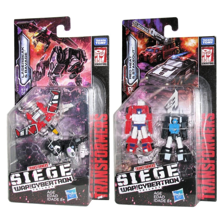 Transformers Bundle of 2 War for Cybertron: Siege Micromaster 2-Packs ...