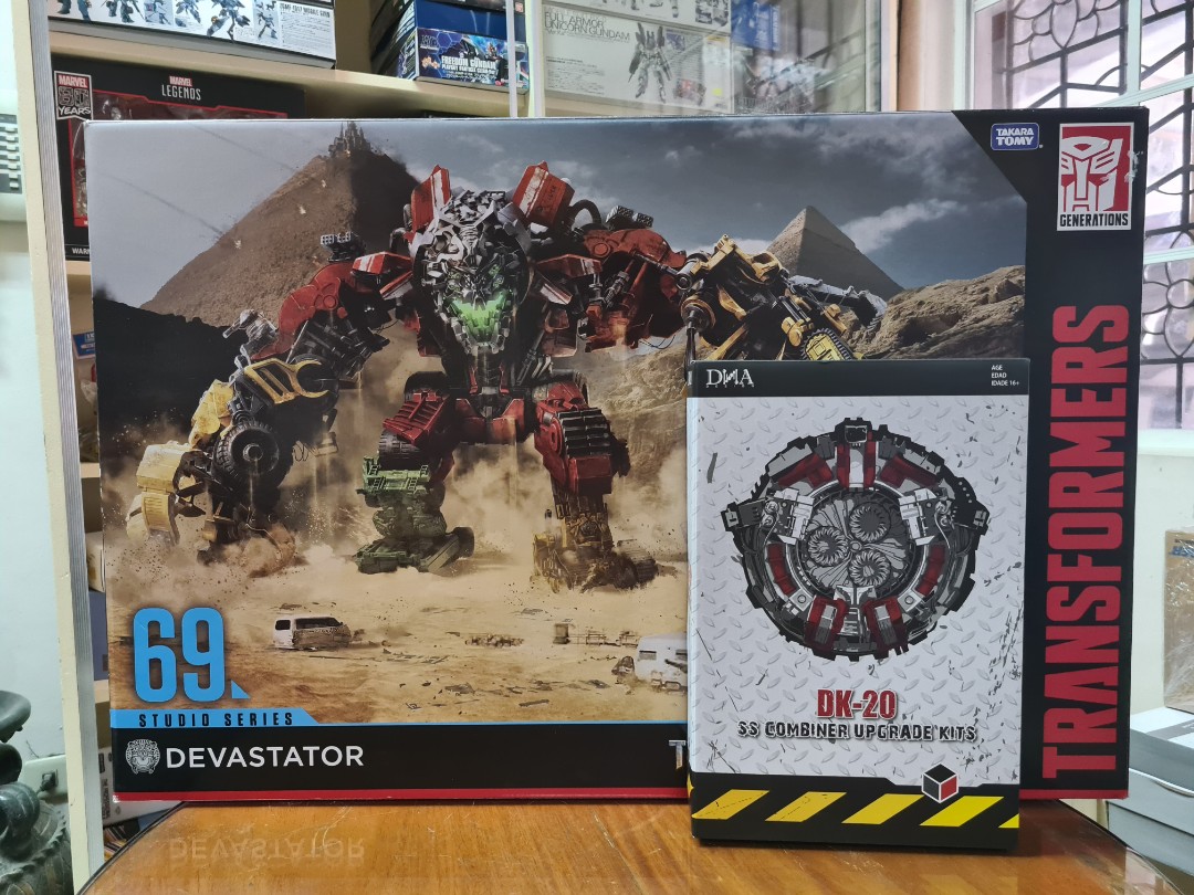Transformers Studio Series 69 Devastator Combiner with DNA Design DK-20 ...
