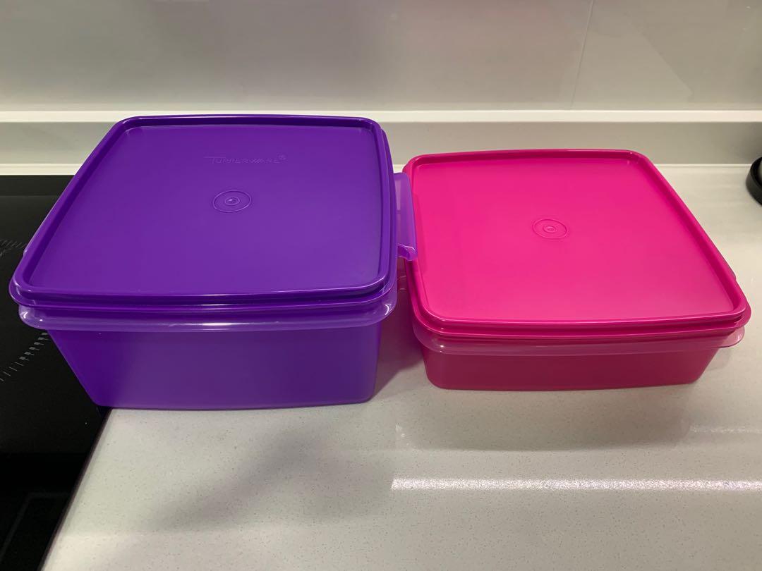 Tupperware Container - Jumbo goody box, Furniture & Home Living ...