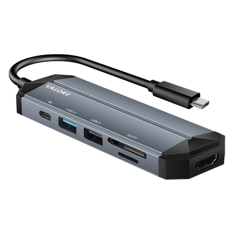Valore 6-in-1 USB-C Multi-Hub (PDV-06), Computers & Tech, Parts ...