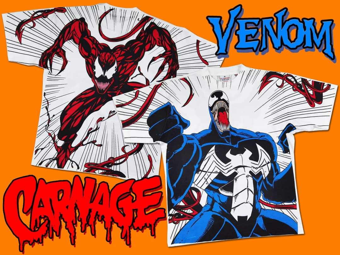 Venom AOP Bootleg, Men's Fashion, Tops & Sets, Tshirts & Polo Shirts on ...