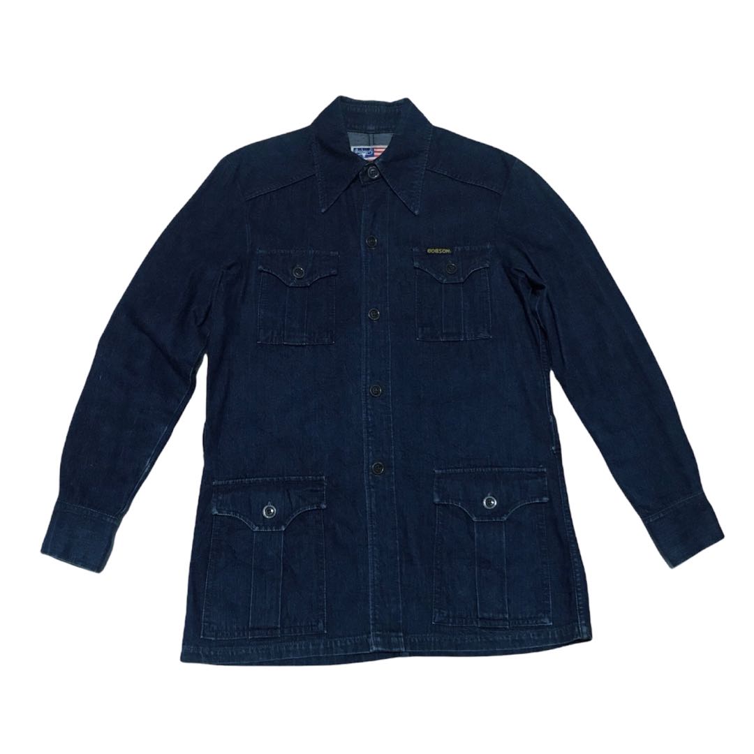 VINTAGE BOBSON 70's 80's JACKET DENIM VERY RARE, Men's Fashion, Coats ...