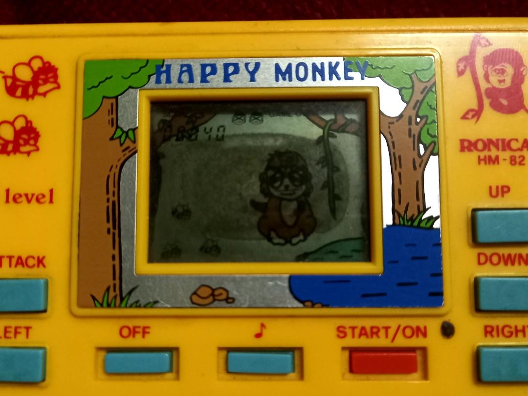 Vintage Game and watch game Happy Monkey, Hobbies & Toys, Memorabilia ...