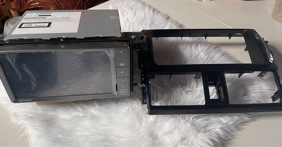 Vios Gen 3 Head Unit with Frame, Car Parts & Accessories, Body Parts ...