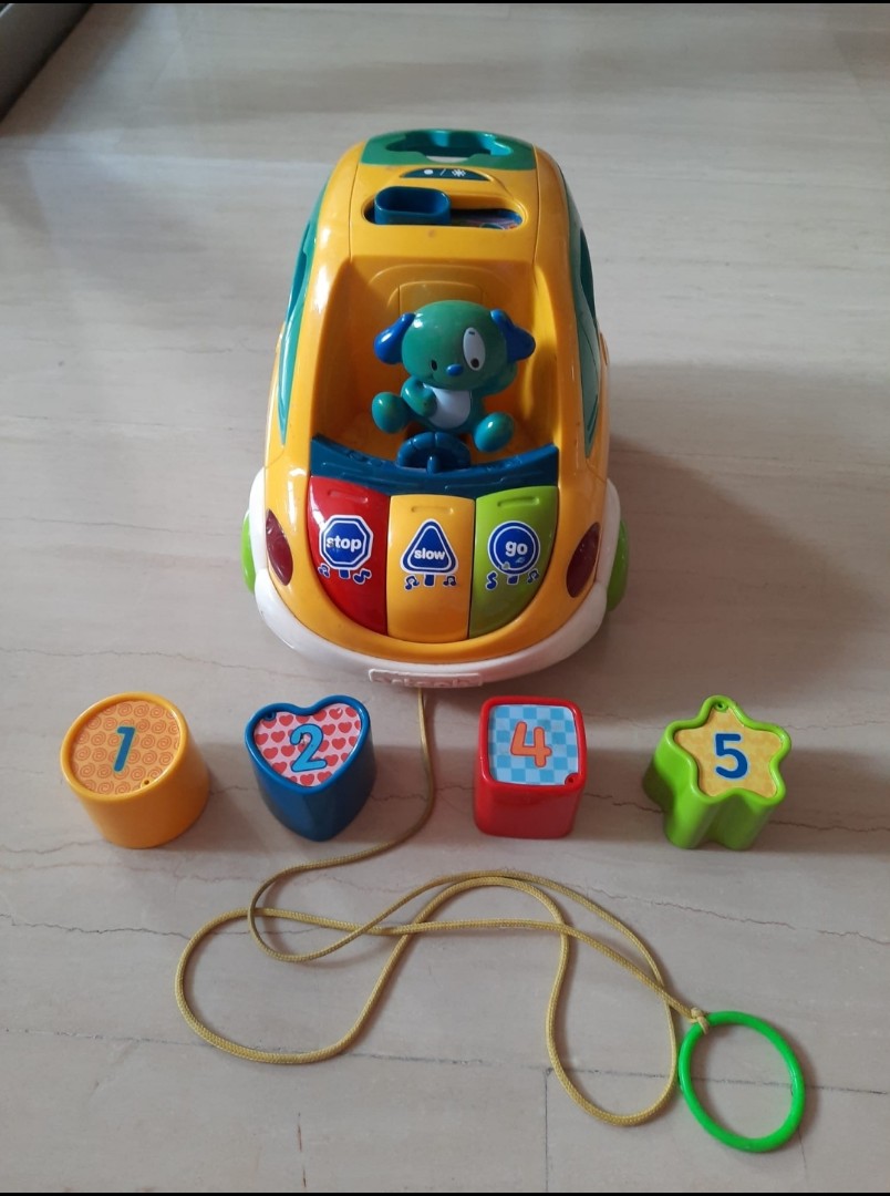 Vtech Sort and Learn Van, Babies & Kids, Infant Playtime on Carousell