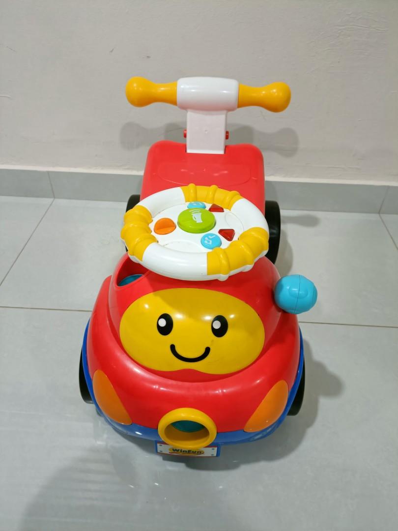 Walker Ride-on Popping Car, Hobbies & Toys, Toys & Games on Carousell
