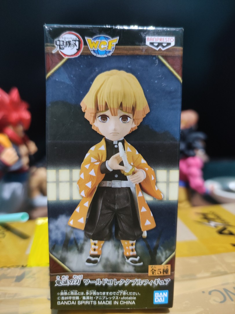 WCF Demon Slayer; Zenitsu (Back in Box), Hobbies & Toys, Toys & Games ...