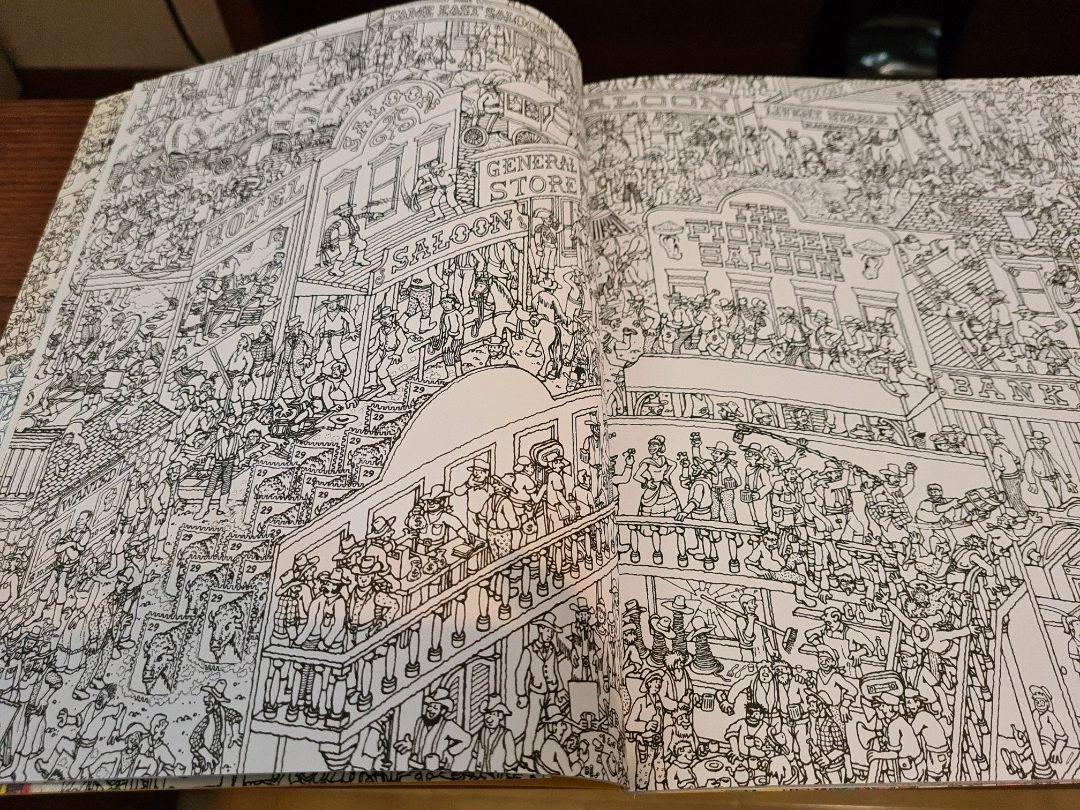 Where's Wally Colouring Book, Hobbies & Toys, Stationery & Craft, Art ...