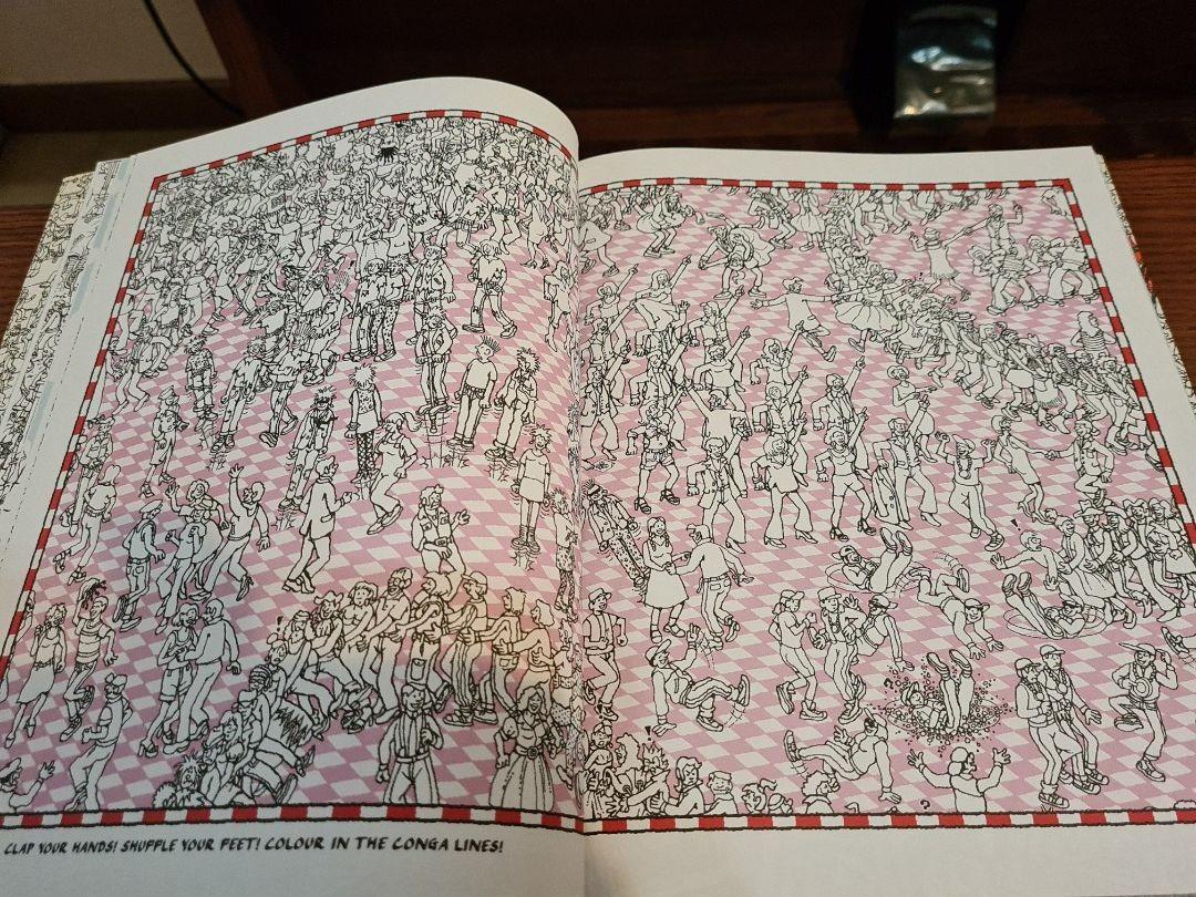 Where's Wally Colouring Book, Hobbies & Toys, Stationery & Craft, Art ...