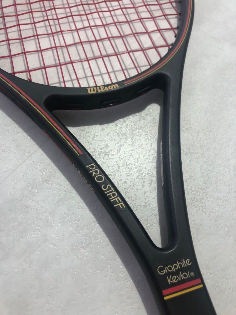 Wilson Pro Staff Graphite Kevlar, Sports Equipment, Sports & Games ...