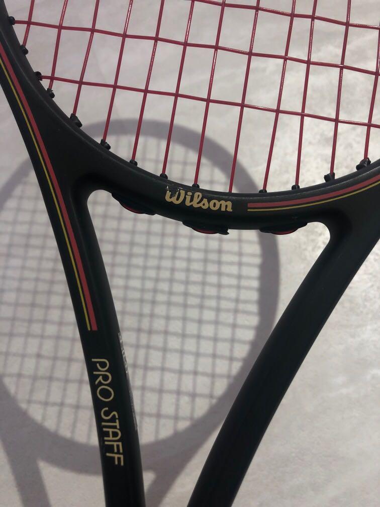 Wilson Pro Staff Graphite Kevlar, Sports Equipment, Sports & Games ...