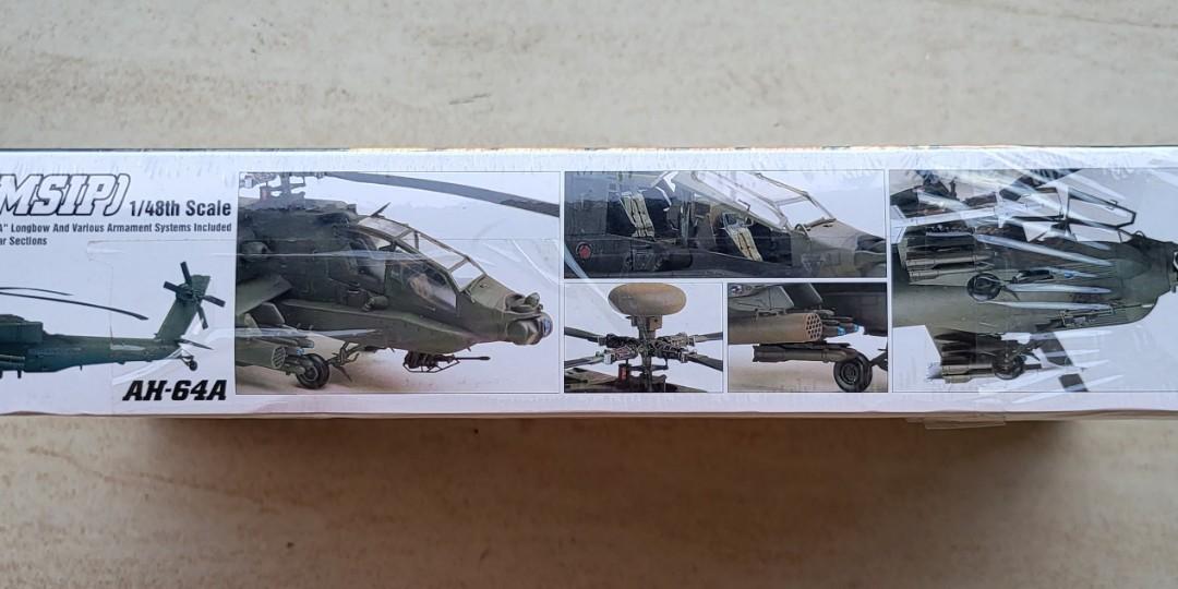 1/48 AH-64A (MSIP) APACHE - Model Kit, Hobbies & Toys, Toys & Games on ...