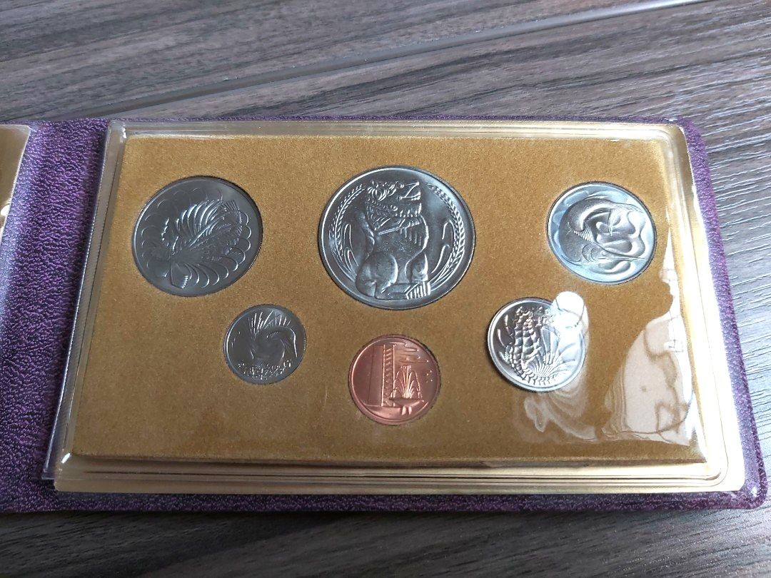 1978 Singapore 1st series coin set, nice and shinny condition, Hobbies ...