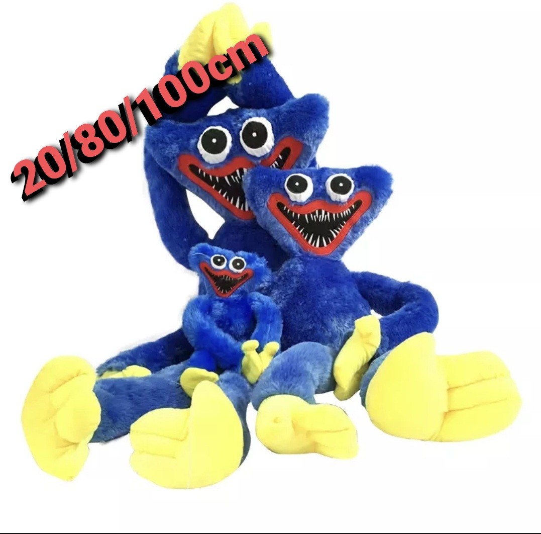 20/80/100cm Huggy Wuggy Plush / Huggy Wuggy soft toy / Huggy Wuggy ...