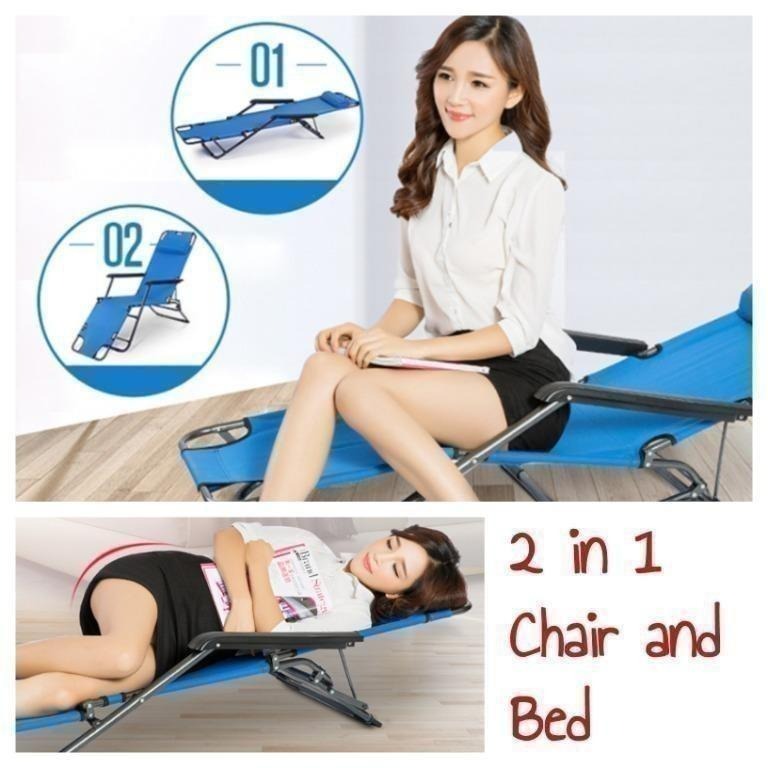 2 in 1 Chair and Bed, Furniture & Home Living, Furniture, Chairs on ...