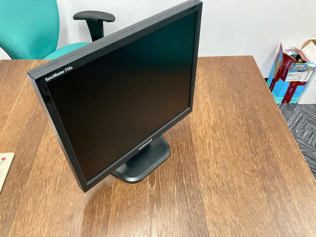 [清傢俬] 17吋 螢幕 Monitor / Samsung SyncMaster 710N, 電腦＆科技, 電腦周邊及配件, 電子屏幕 ...