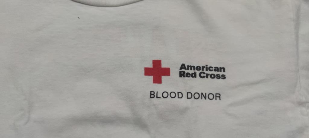 American Red Cross - Blood Donor Graphic Shirt, Men's Fashion, Tops ...