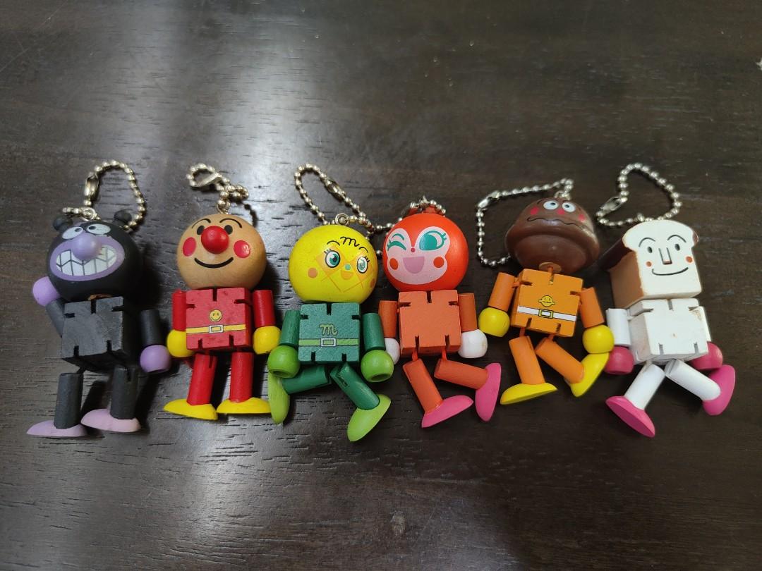 Anpanman 6 figures keychain, Hobbies & Toys, Collectibles & Memorabilia ...