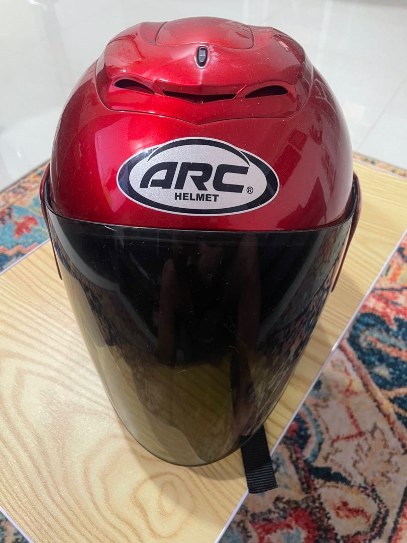 Arc Helmet, Motorcycles, Motorcycle Apparel on Carousell