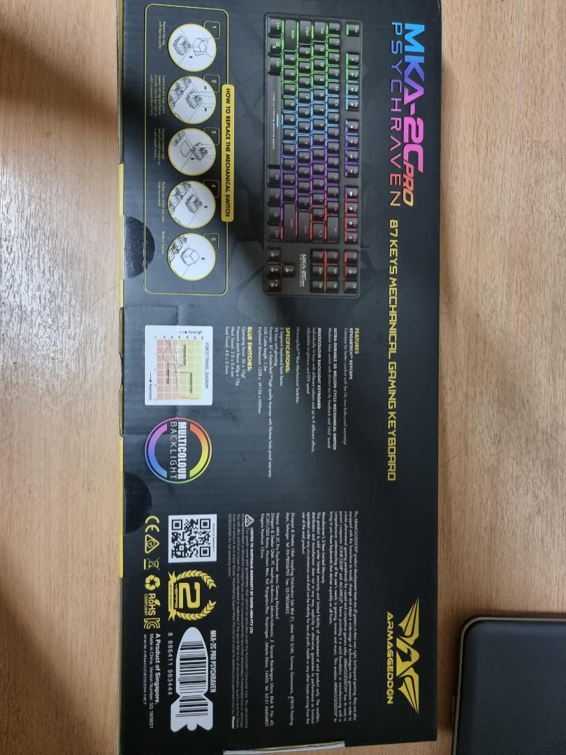 Armaggeddon MKA-2C PRO Psychraven, Computers & Tech, Parts ...