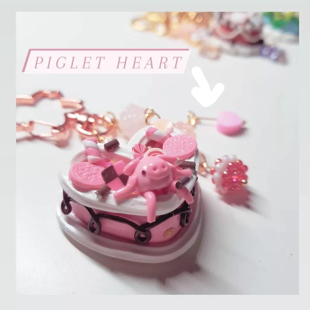 Artisanal Polymer Clay Keychains Aesthetic Tiktok Frog Cake Korean ...