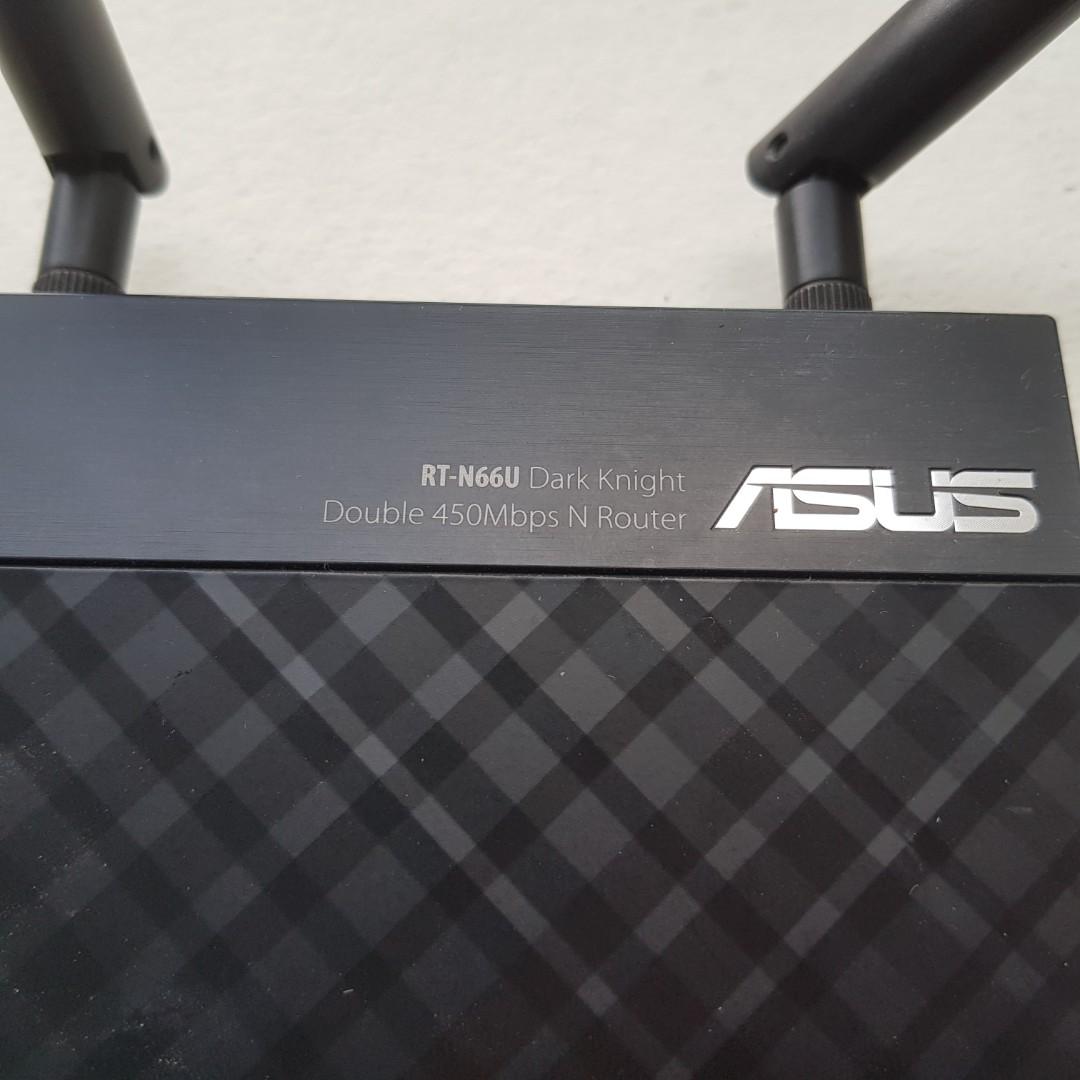 Asus RT-N66U Dark Knight 900Mbps WiFi Router, Computers & Tech, Parts ...