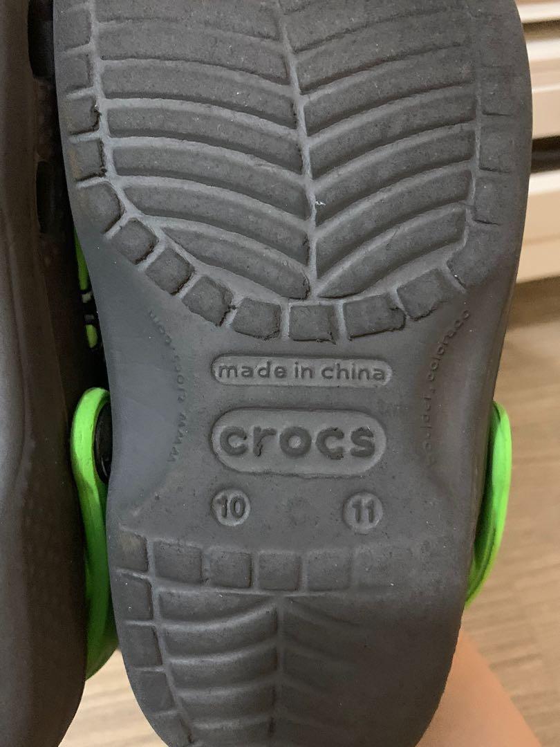 Authentic Crocs Ben10 Slip on BOYS, Babies & Kids, Babies & Kids ...