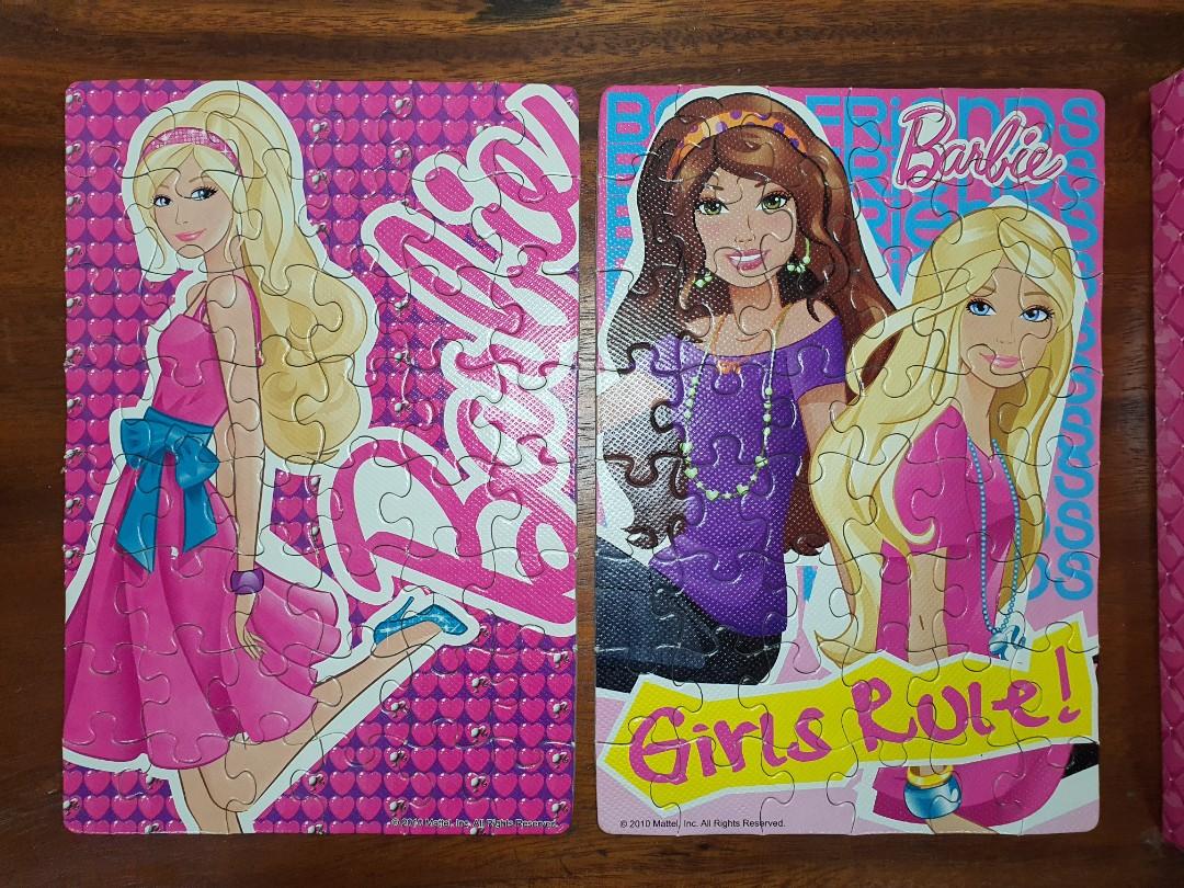 Barbie Puzzles, Hobbies & Toys, Toys & Games on Carousell