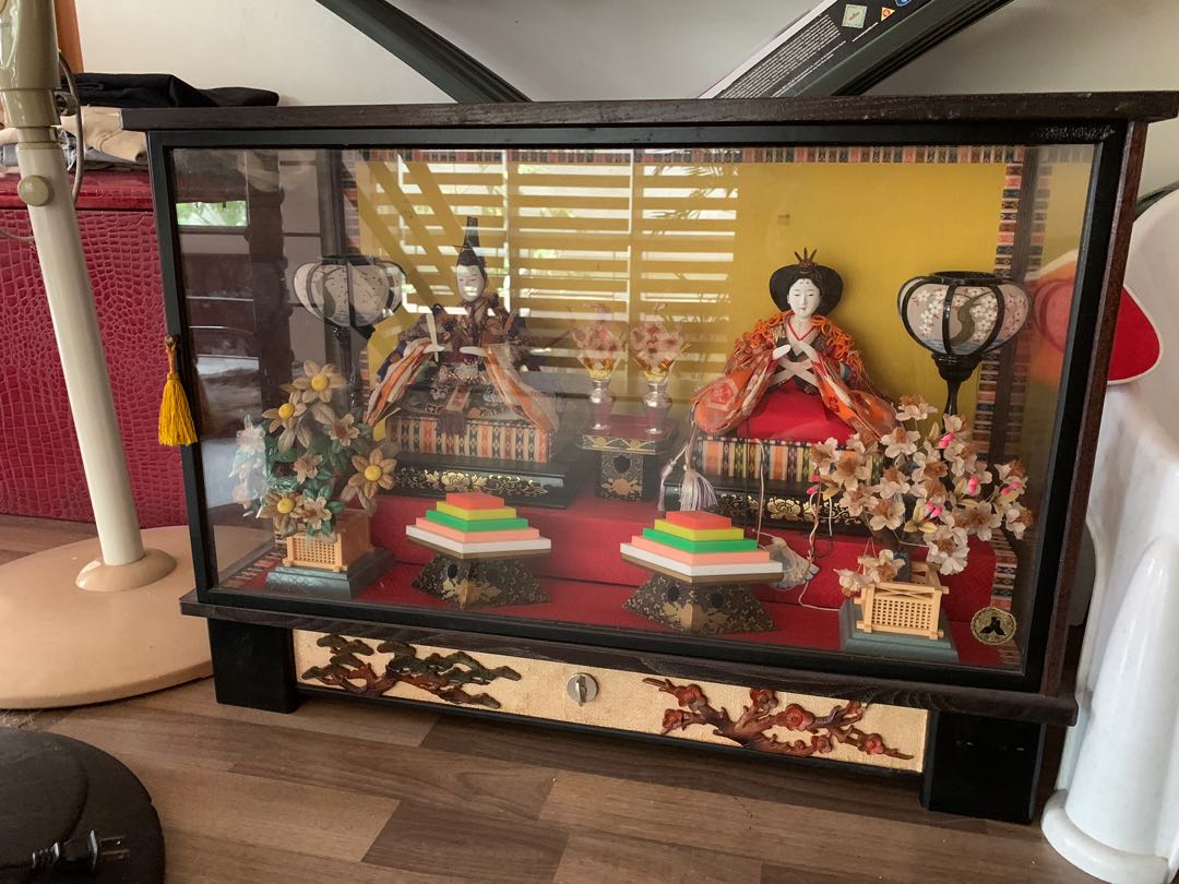 Big Japanese Display with drawer, Furniture & Home Living, Home Decor ...