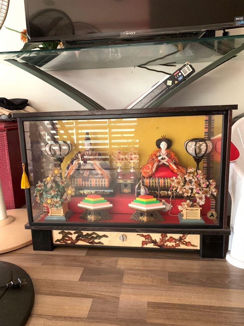 Big Japanese Display with drawer, Furniture & Home Living, Home Decor ...
