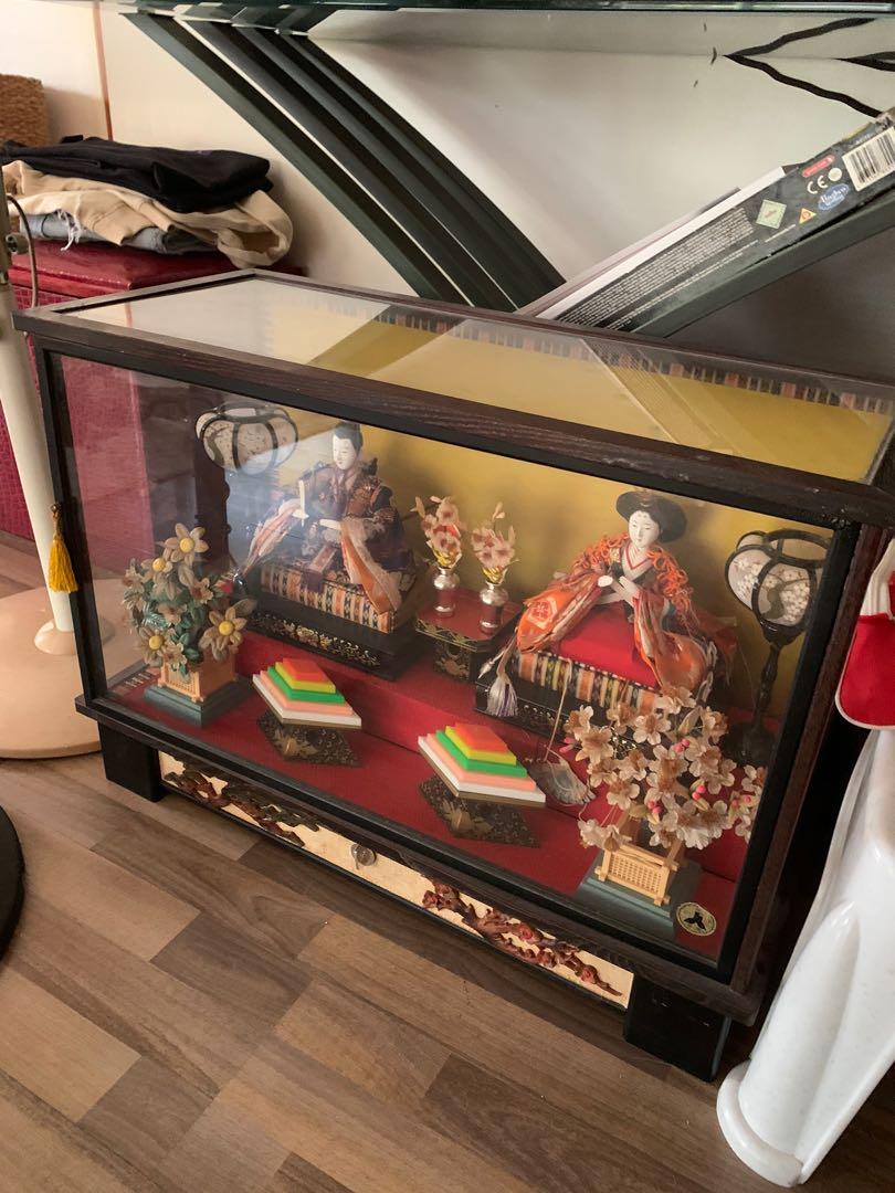 Big Japanese Display with drawer, Furniture & Home Living, Home Decor ...