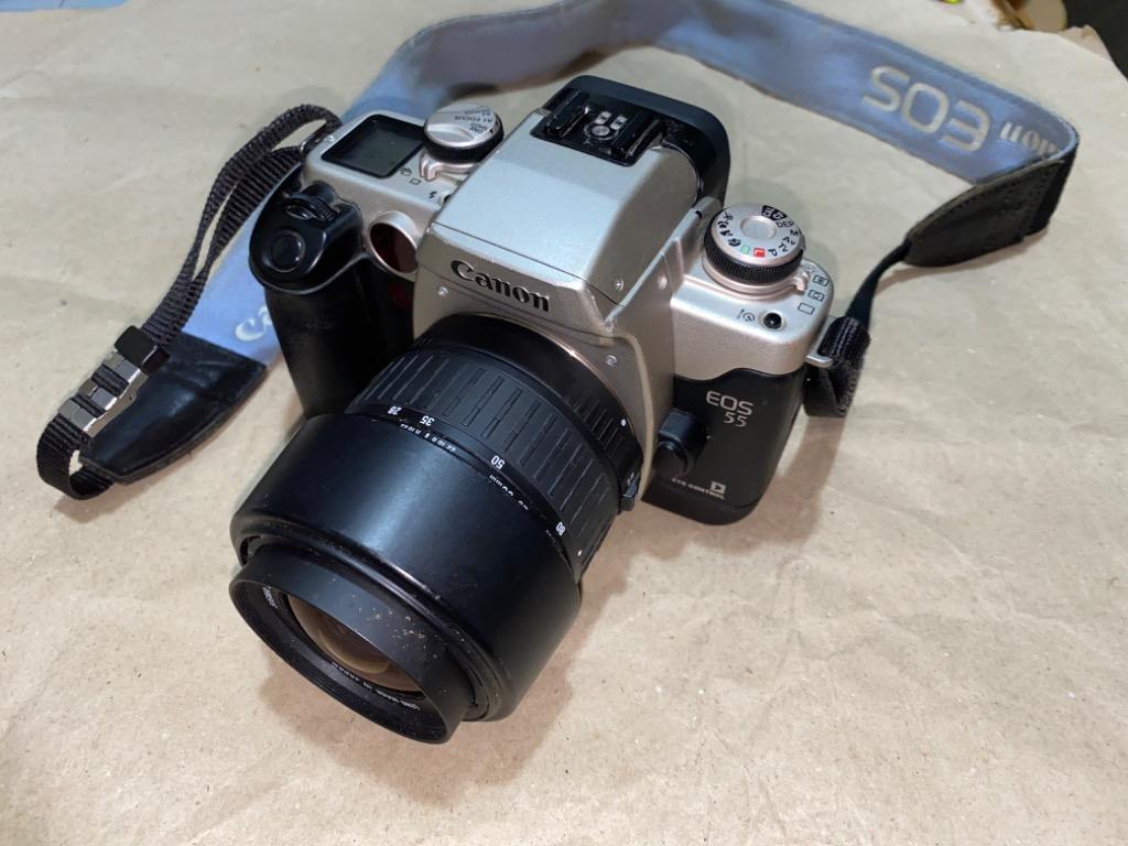 ｛新手合用｝Canon EOS 55 & Sigma Zoom 28-80mm & Speedlite 300EZ, 攝影器材, 相機 ...