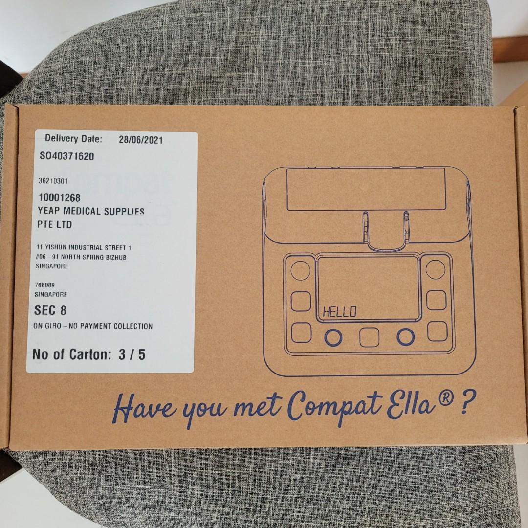 Compat Ella Portable Enteral Feeding Pump, Health & Nutrition, Medical ...