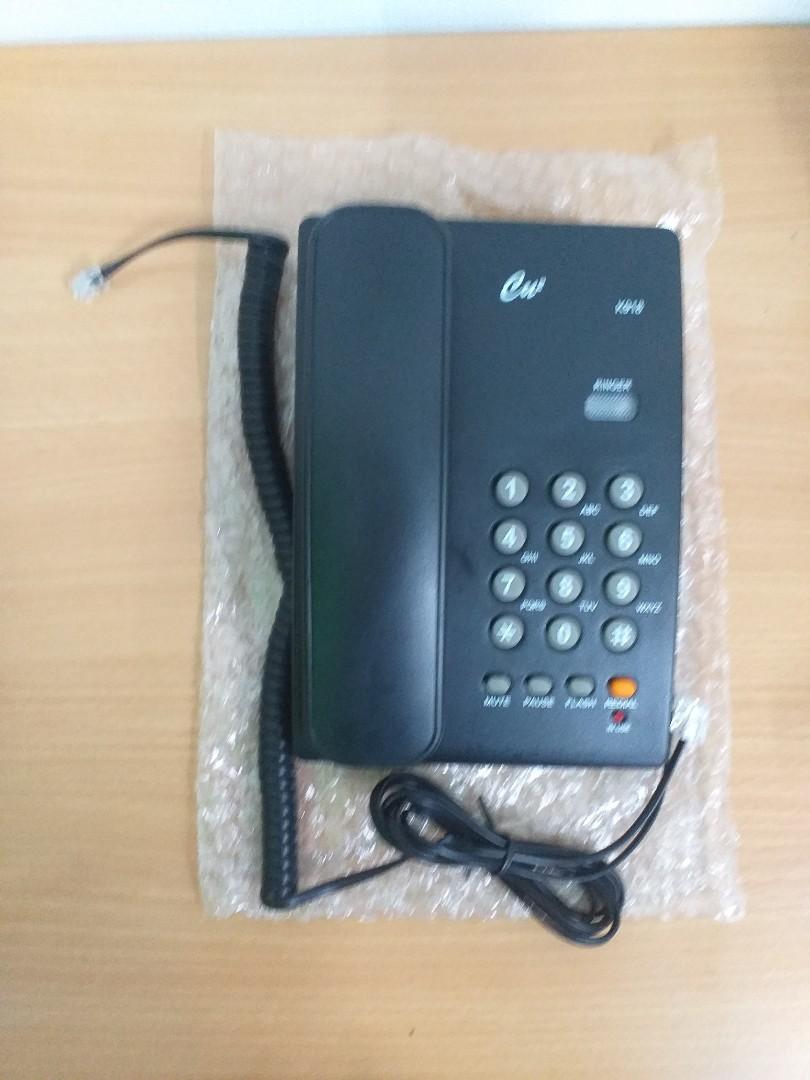 CU K918 Single Line Phone Desktop Phone Office Phone, Computers & Tech ...