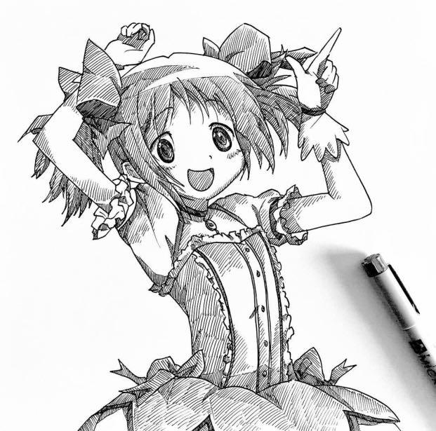 Custom Anime Art (Pencil & Ink Drawing): Character Fanart, Hobbies ...
