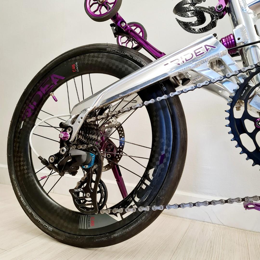 Customised Birdy & Ridea Wheelset sticker, Sports Equipment, Bicycles ...