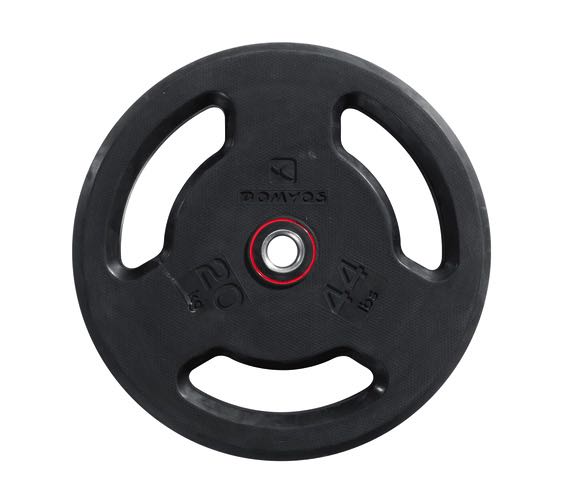 Decathlon bar and 20kg discs, Sports Equipment, Exercise & Fitness ...