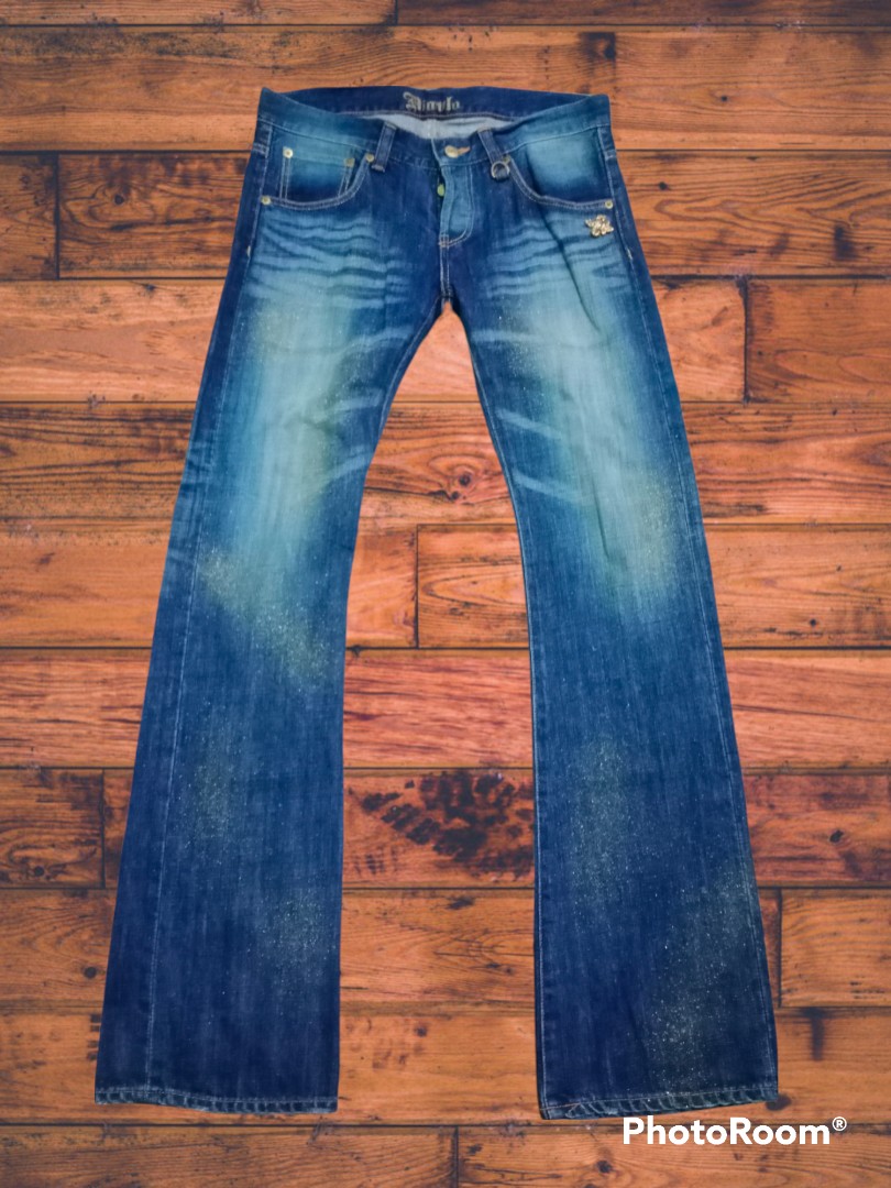 Diablo made in #japanjean, Men's Fashion, Bottoms, Jeans on Carousell