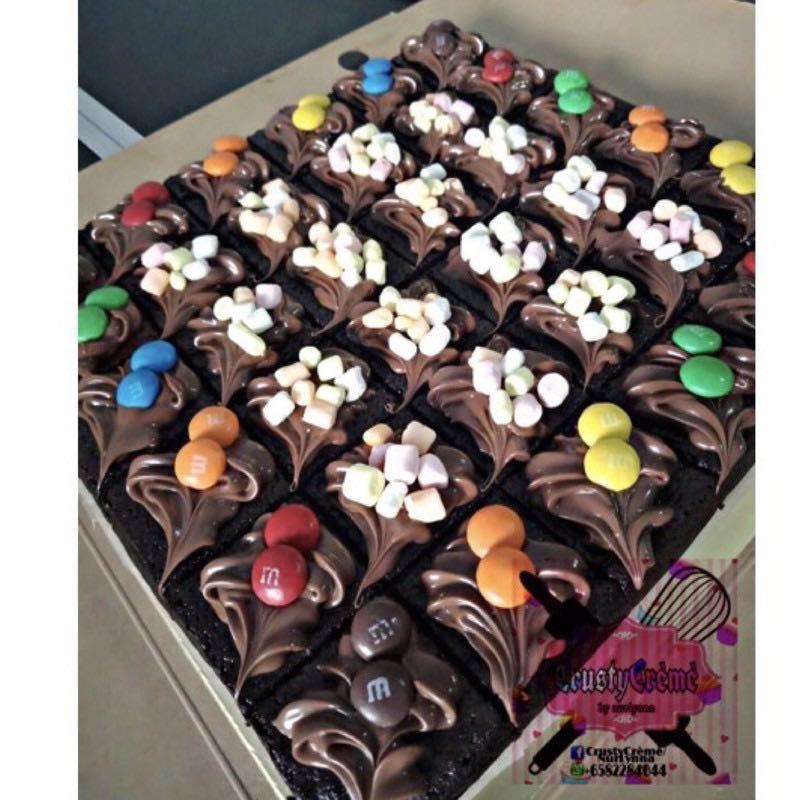 Double Chocolate Brownies |HALAL|MUSLIM OWNED|CRUSTY CREME|SG SELLER ...