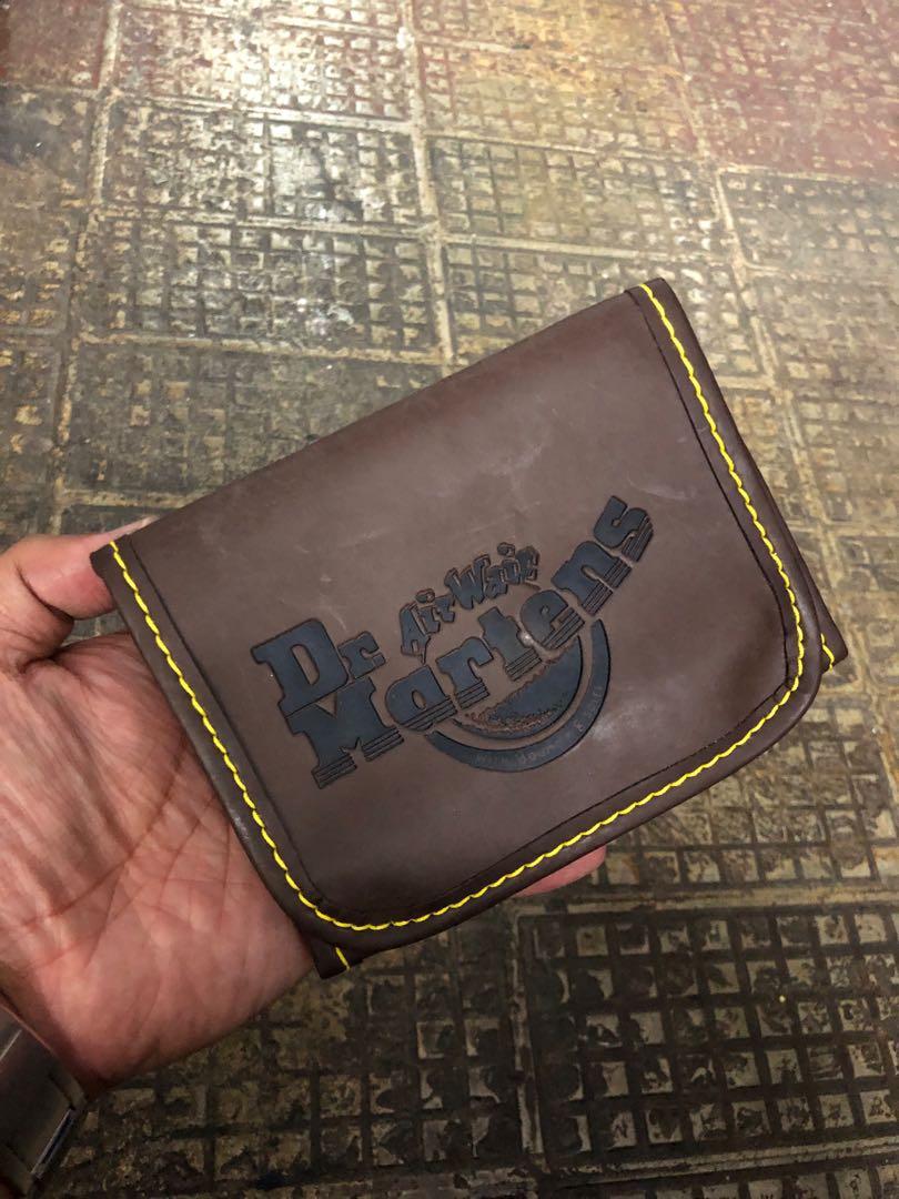 Dr. Martens Unisex Trifold Wallet(Leather), Men's Fashion, Watches ...