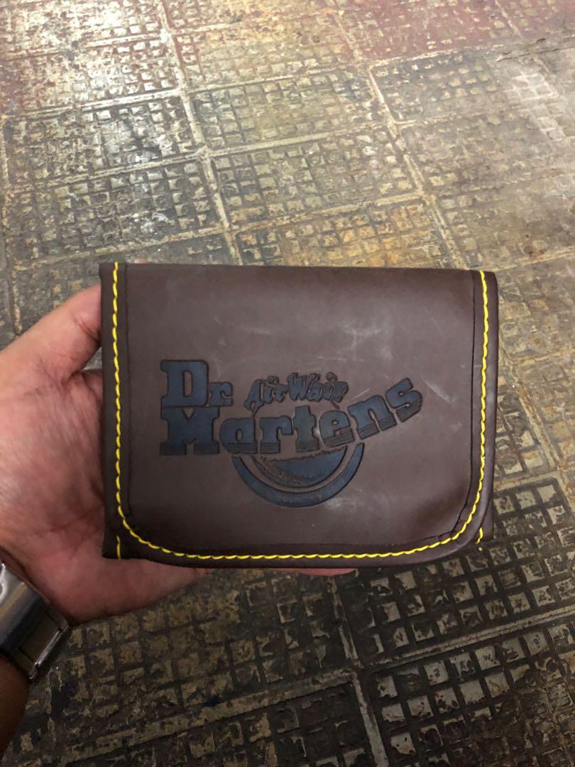 Dr. Martens Unisex Trifold Wallet(Leather), Men's Fashion, Watches ...