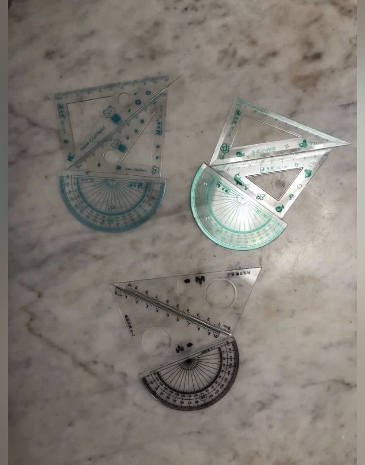 Math Graphical Set, Hobbies & Toys, Stationery & Craft, Stationery ...