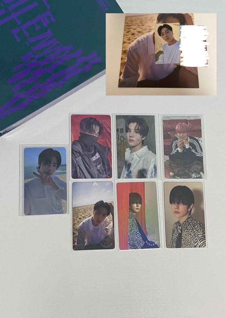 ENHYPEN jake enniversary photo frame pc & ni-ki soundwave lucky draw ...