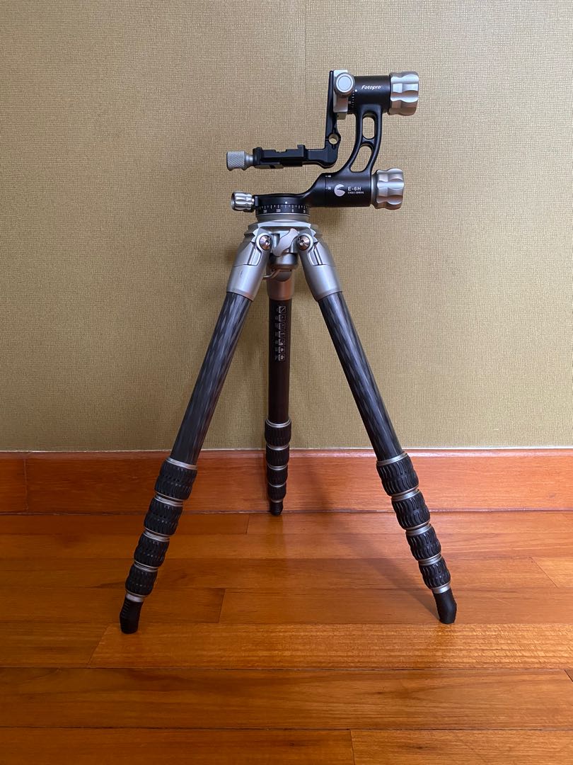 Fotopro E6 Eagle Series Gimbal head tripod, Photography, Photography ...