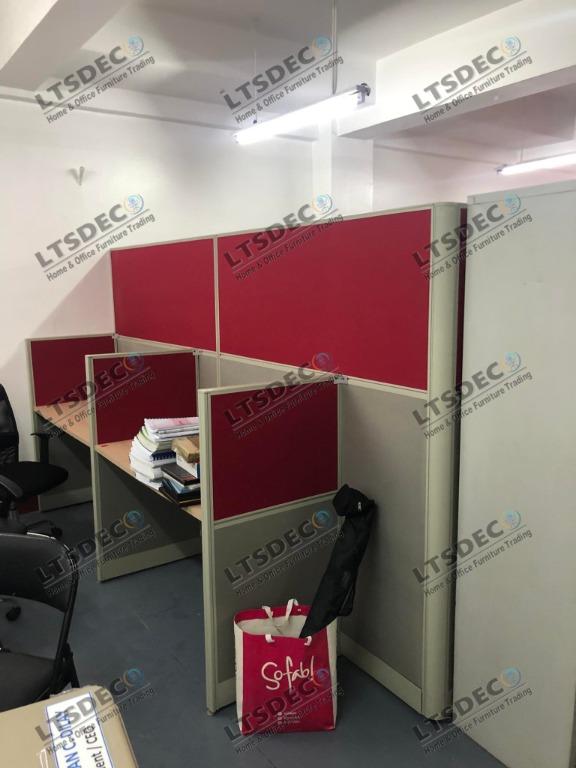 FREESTANDING PANEL OFFICE PARTITIONS, Furniture & Home Living, Office ...
