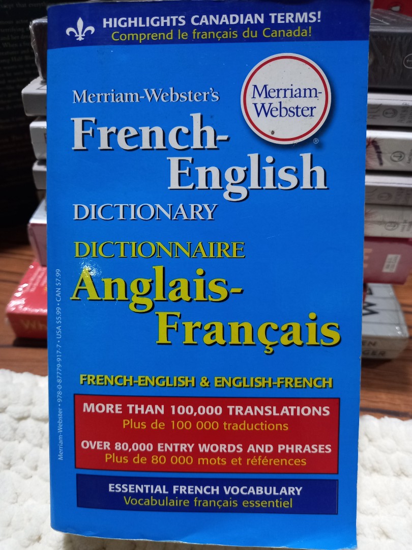 French-English Dictionary, Hobbies & Toys, Books & Magazines, Fiction ...