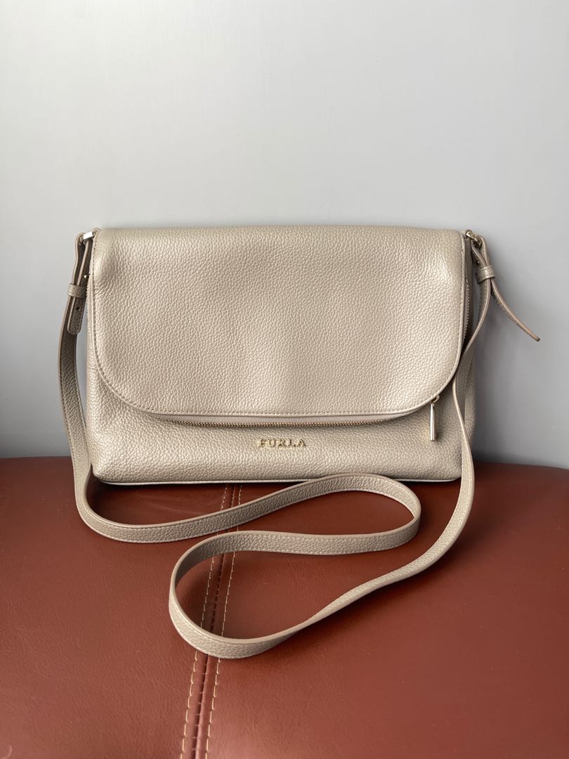 Furla leather sling bag, Women's Fashion, Bags & Wallets, Purses ...