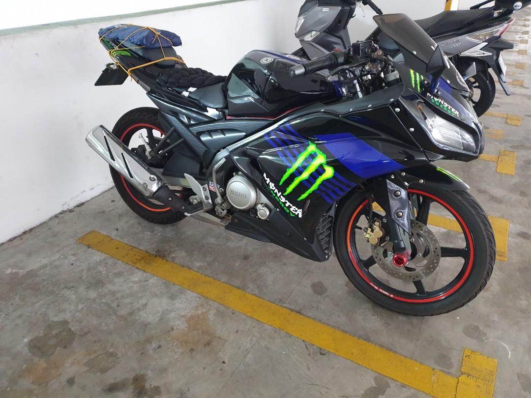 Fz150i convert edition R15 v2, Motorbikes on Carousell