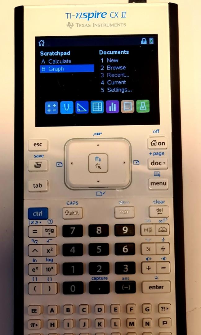Texas Instrument CXII Graphic Calculator (GDC), Computers & Tech ...