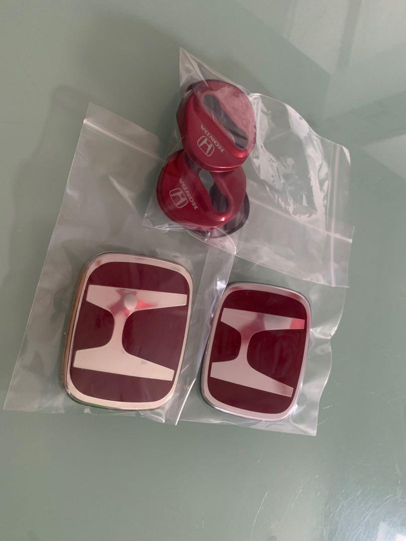 Honda JDM emblem logo, Car Accessories, Accessories on Carousell
